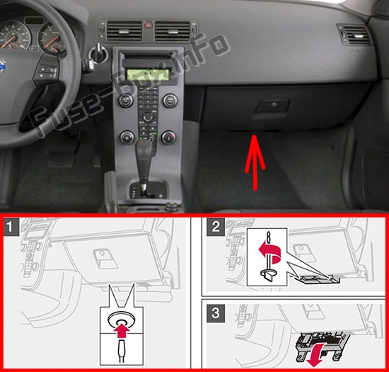 Описание предохранителей и реле Volvo C30 2007-2013 - Автопомічник